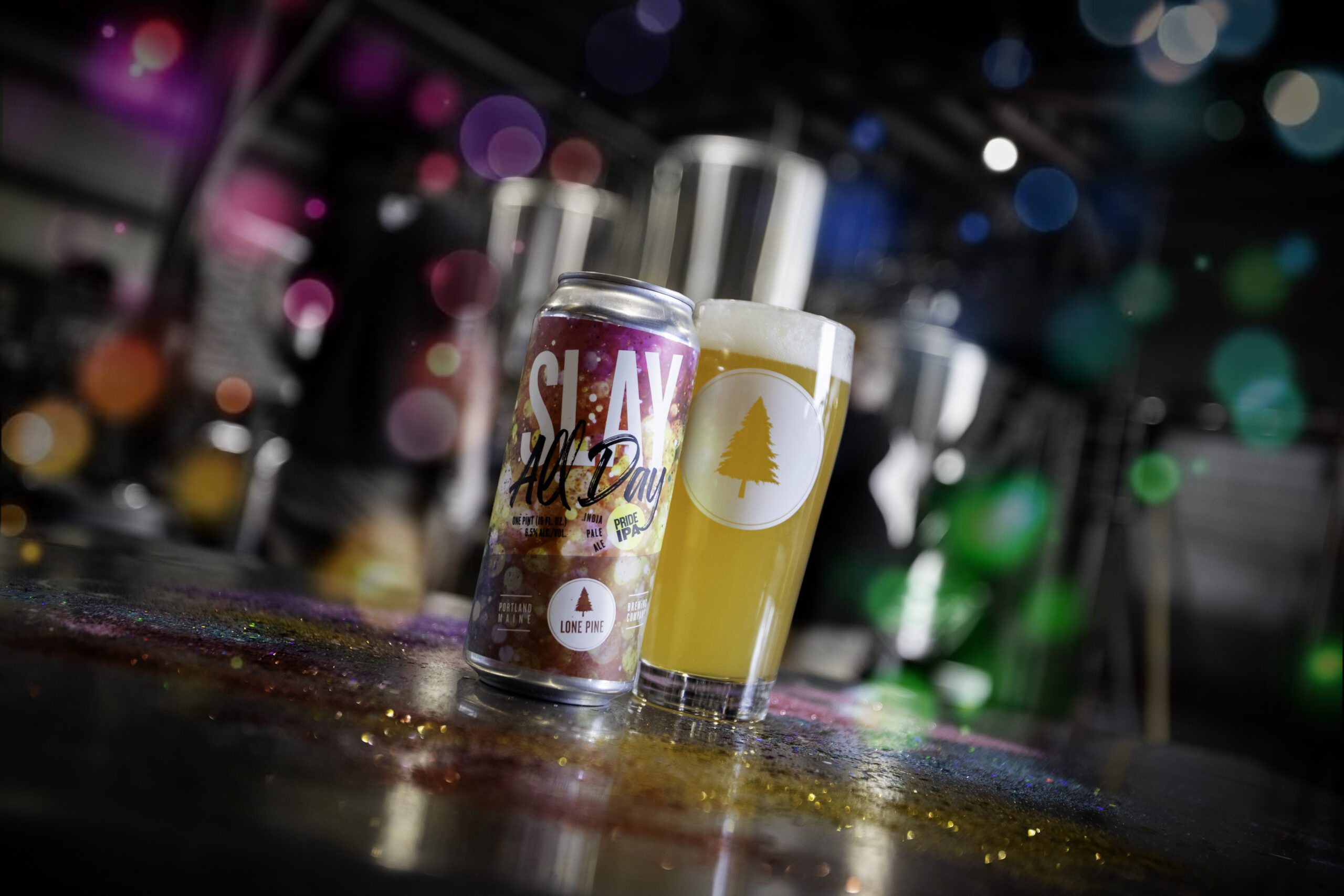 Slay All Day IPA - Lone Pine Brewing Company